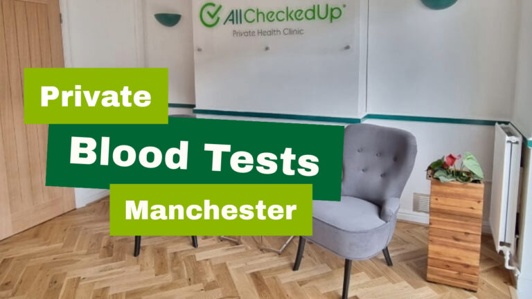 Private Blood Test Manchester & Cheshire - All Checked Up